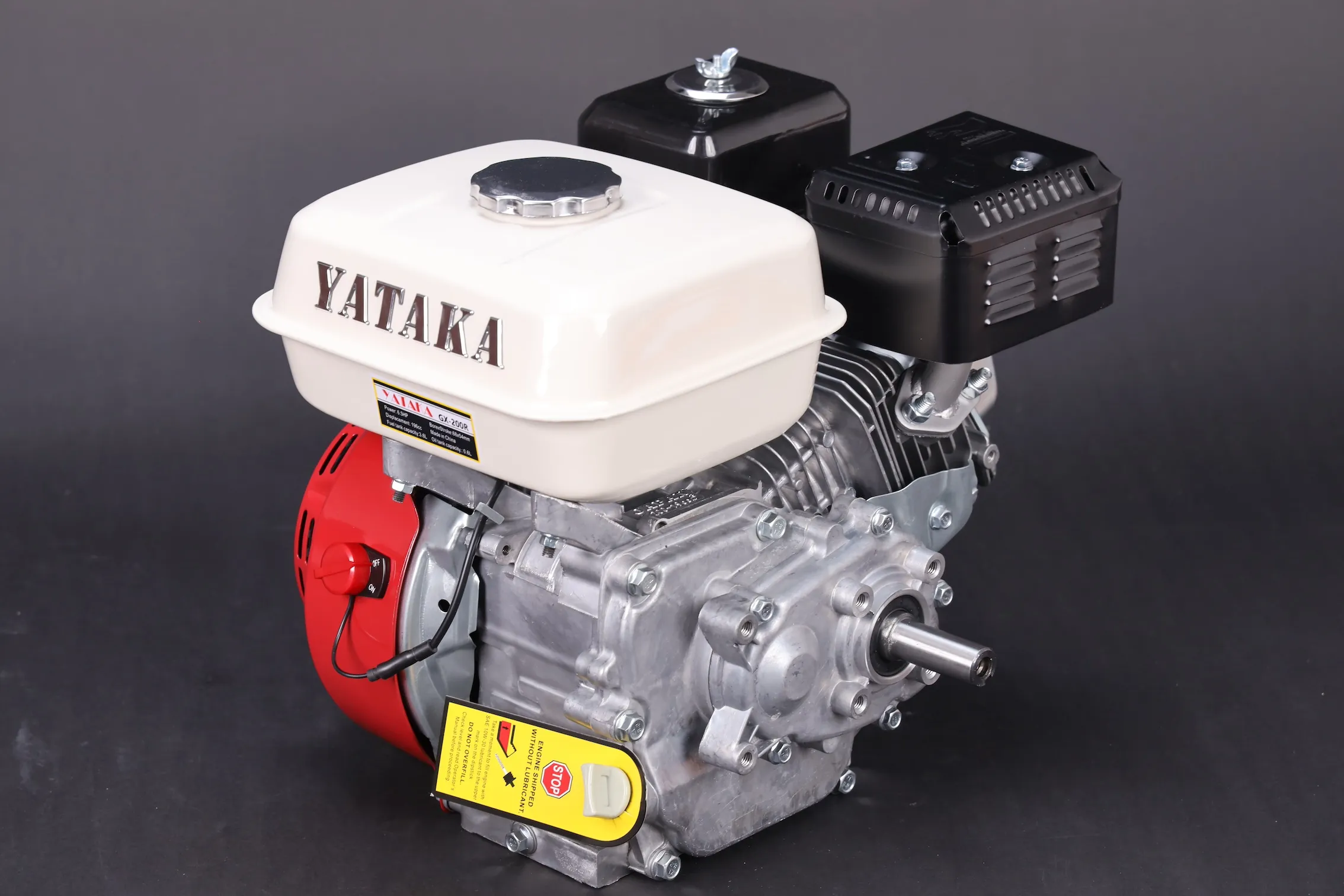 Máy nổ Yataka Ngôi sao, GX-200R, chậm trắng 6.5HP